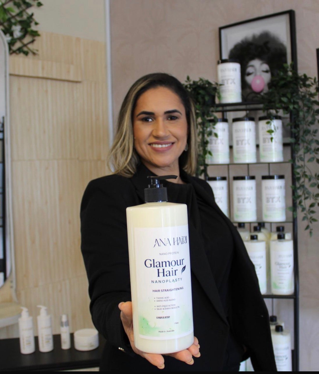 Ana Hair Care | Professional Nanoplasty, Education & Salon